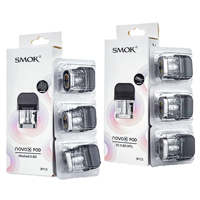 SMOK - NOVO X REPLACEMENT PODS - 3PK - Buy Wholesale | Sigma Wholesale